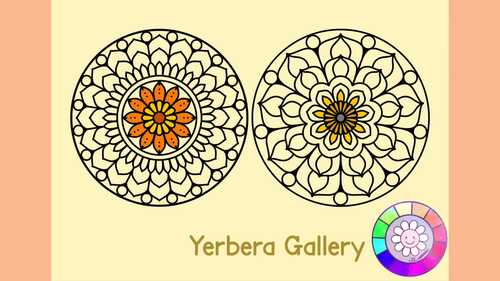 Mandala House Sixteen || Coloring Pages by Yerbera Gallery | TPT