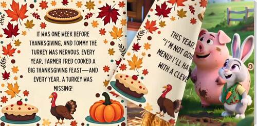 Tommy the Turkey’s Great Disguise – Thanksgiving Read Aloud Storybook ...