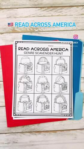 Read Across America Activities - Reading Week Activities - Book Bingo