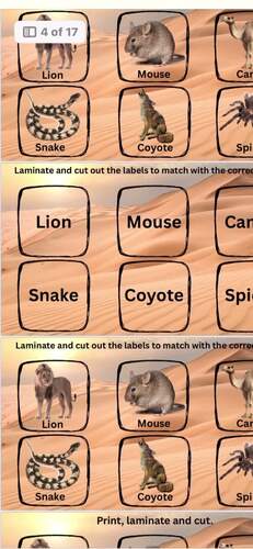 HMH Module 9, week 1,2,3,4. / Habitat worksheets. / Special Education ...