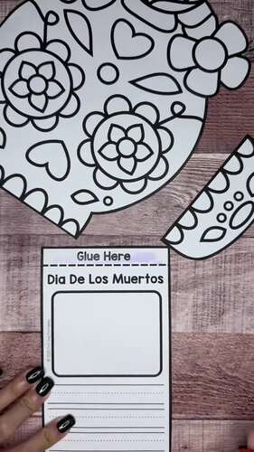 Dia de Los Muertos Activities & Crafts | Bilingual Spanish | Sugar ...