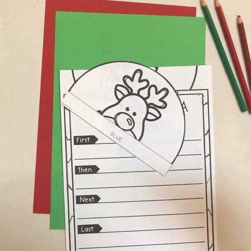 How To Catch A Reindeer | Book Companion & Procedural Writing | STEM ...