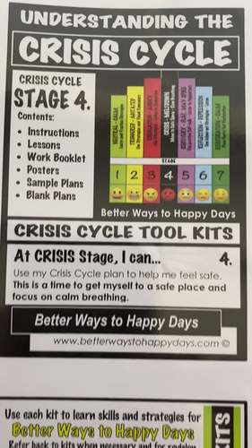 UNDERSTANDING YOUR CRISIS CYCLE - Visual Lesson Flip Cards | TPT