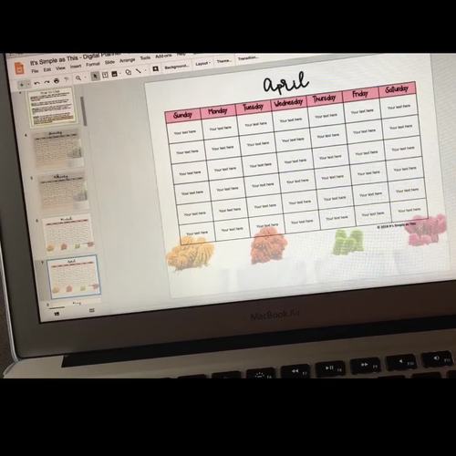 Digital Planner - Editable - Google Drive Resource - Cactus & Succulent ...