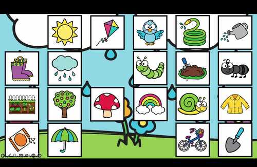 CACHE-CACHE Spring/Printemps French Vocabulary Digital Game | TPT