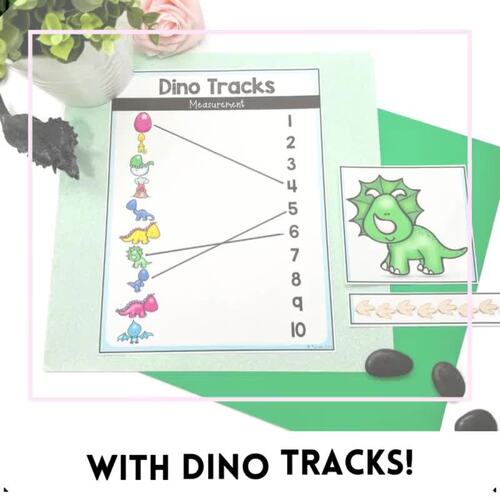 Dinosaur Tracks Non-Standard Measurement Activities - Dinosaur Math ...