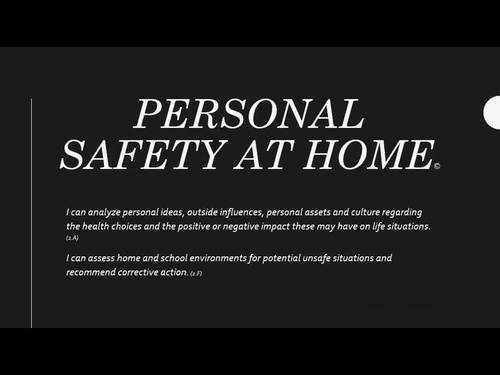 2.1 Personal Safety at Home Presentation Video | TPT