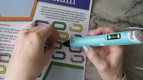 3D Pen STEM How to Make Chains by Top Teaching Tidbits | TPT