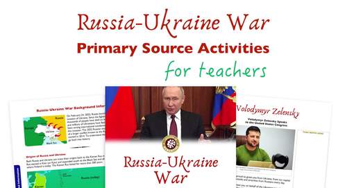 Russia-Ukraine War Primary Source Activities | World History | TPT