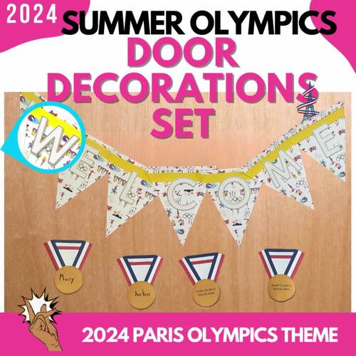 2024 Summer Olympics Welcome Back Bulletin Board Banner | Door Decorations