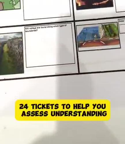 PLATE TECTONICS Exit Tickets EARTHQUAKES, VOLCANOES MS-ESS2 Quick Assess