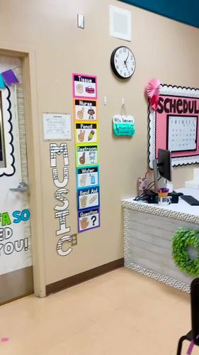 Music Classroom Solfege Decor | Do Re Mi Fa So Excited to See You