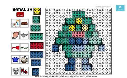 Let's Build Articulation Monster! Digital Speech Therapy (later sounds)