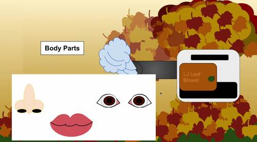 Falling Leaves 20 Categories by Gullah Island Speech Therapy Store