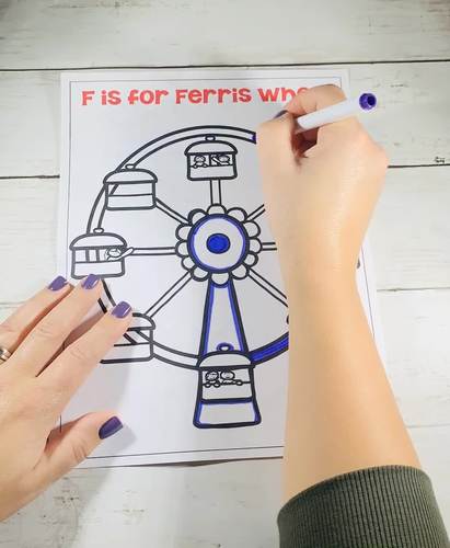 Letter F Art Project by Little Owl Academy | Teachers Pay Teachers