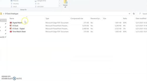 Reading Clocks (Digital Analog) ES1 Kindergarten Time Match Worksheet ...