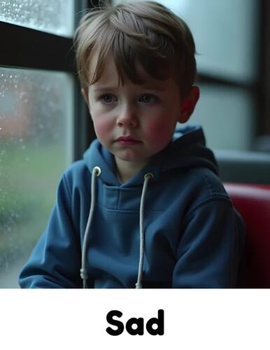 40 Realistic Emotions Flashcards Gifts for Kids – Feelings & SEL Activities