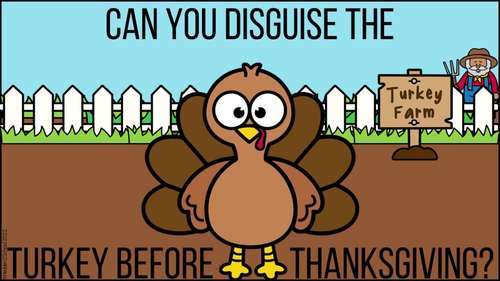 Turkey in Disguise | Digital Activity by Hedden 2 School | TPT