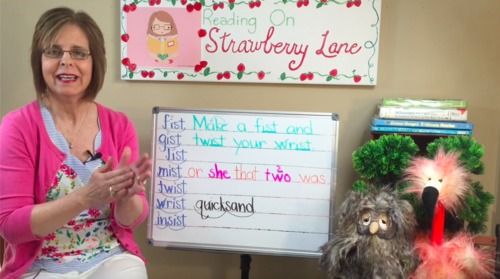 VIDEO: Reading: Set 1. Lesson 46. Word Family Pattern -ist | TPT