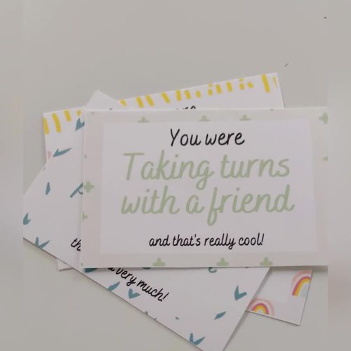 Boho Theme Behavior Specific Praise Cards - Positive Notes Home ...