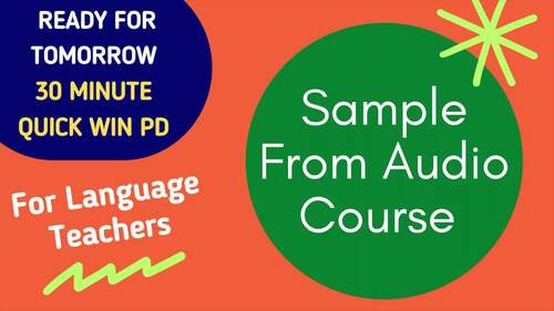 Quick PD: From Vocabulary Lists to Communicative Tasks in Spanish ...