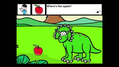 Feed the Hungry Dinosaur | Interactive Speech & Language Activity (Boom ...