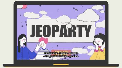 No Prep Classroom Jeopardy Game PowerPoint | Editable Review Game | Fun ...