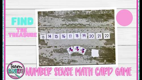 Number Sense Math Game: Valentine's Day Theme by Team Santero | TPT