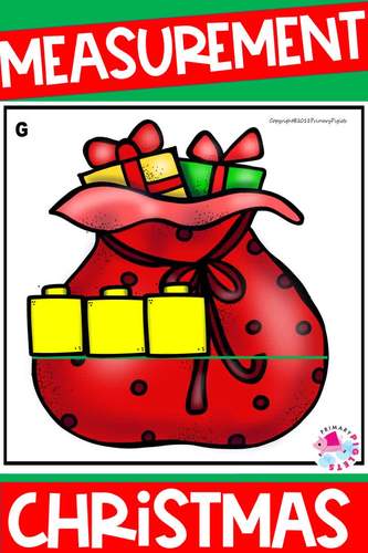 Nonstandard Measurement Christmas by Primary Piglets | TpT