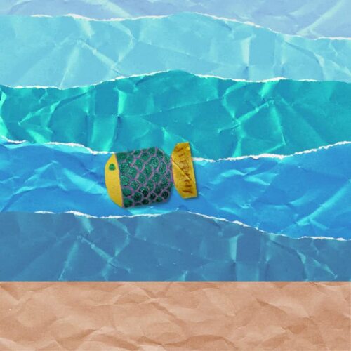 RECYCLING in ART – Under the Sea Recycled Matierals Art Project –1st ...