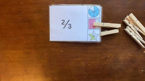 Clip Card Bundle Alphabet Counting Phonics Fractions Shapes Math ...