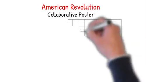 American Revolution Activity — Collaborative Poster (Revolutionary War ...