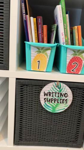 Tropical Classroom Decor Bundle by Hanging with Mrs Hulsey | TPT