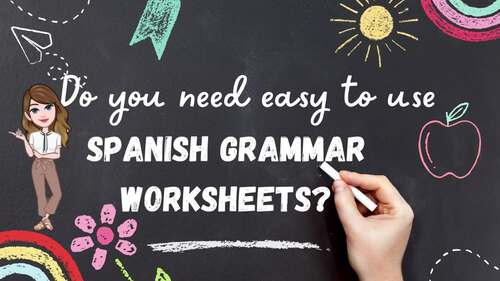 Spanish AR Verbs Worksheets: Present Tense, Regular and Stem Changing