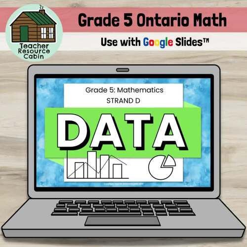 Grade 5 Ontario MATH: Google Slides™ Bundle by Teacher Resource Cabin