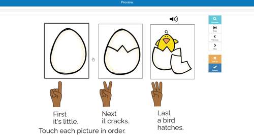 Boom Cards™ MORE Three Step Sequencing Speech Therapy Activities ...