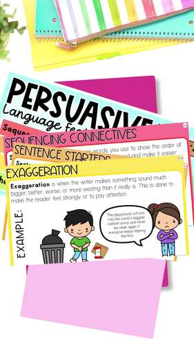 Persuasive Writing Posters I Language Features and Devices I Writing ...