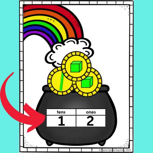 St. Patrick’s Day Math Center and Craftivity by Hello Hybrid Teaching