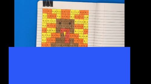 Thanksgiving Addition and Subtraction Within 20 Math Facts Practice ...