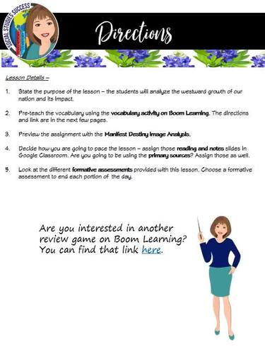 Westward Expansion with Google Slides™ and Boom Cards™ | TPT