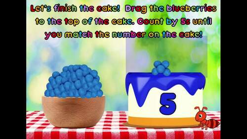 Skip Counting by 5s to 150 Spring Math Boom Cards™ for Kindergarten ...