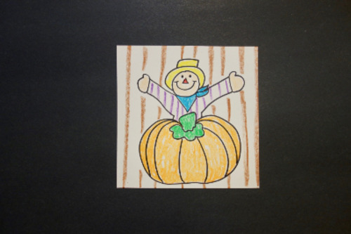 Let's Draw a Scarecrow in a Pumpkin Patch! by Patty Fernandez Artist