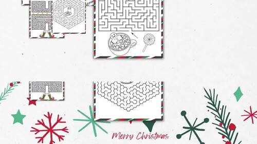 100 Printable Christmas Activities sheets, Santa Letter, Coloring pages ...
