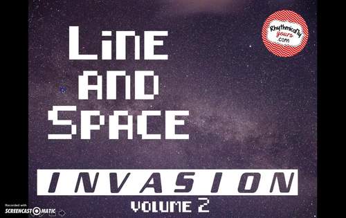 Line and Space Invasion Volume 2 by RhythmicallyYours | TPT