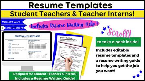 First Job Teacher Resume, Student Teacher, Word, Resume Example ...
