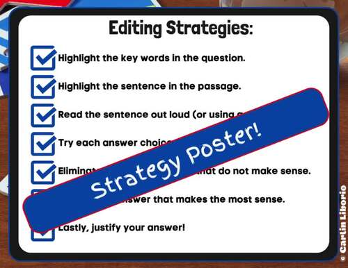 6th Grade EDITING Set #1 STAAR Practice integrated with Social Studies TEKS