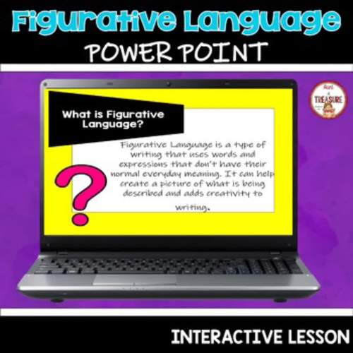 Figurative Language PowerPoint by Hunt 4 Treasure | TPT