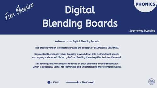 Phonics Digital Blending Boards /i:/ Spelled ee, ea, ey by Catapult