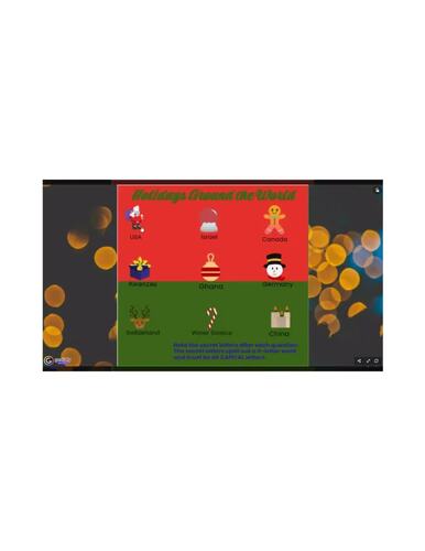 Holidays Around the World ESCAPE ROOM - Reading Grade 3-5 by Owl Make ...