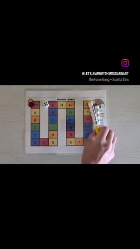 Letter Sounds and Letter Recognition | Board Game | Literacy Night ...